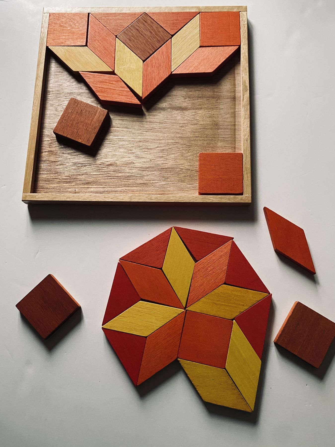 Wooden Mosaic – Warm – Educational Solutions (UK) Ltd